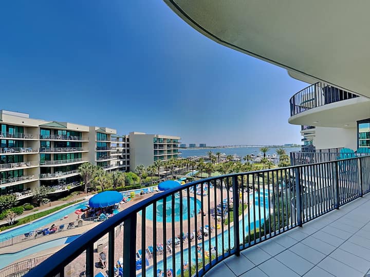Phoenix On The Bay #1410 | Lazy River, Bay Views! - Orange Beach, AL