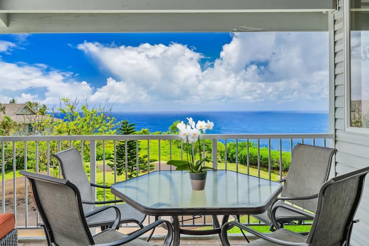 North Shore Condo With Sunset Amazing Ocean Views! - 카우아이
