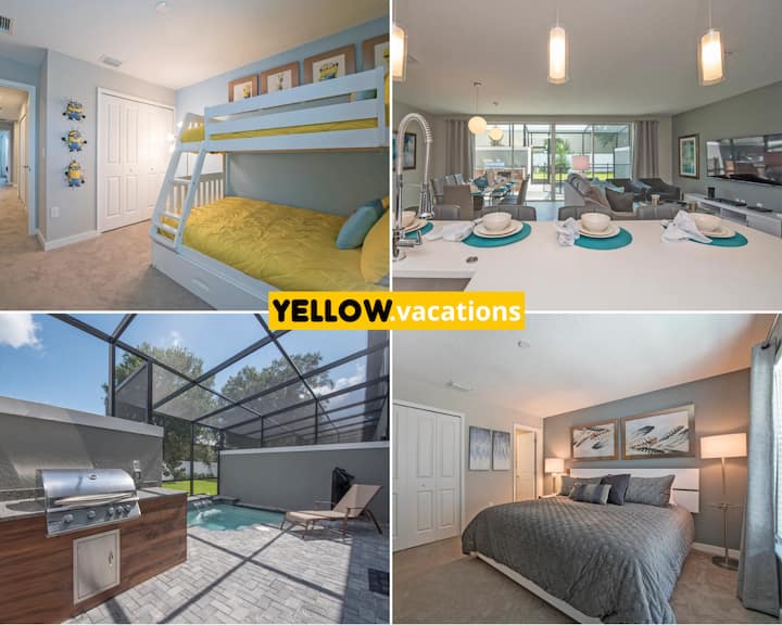 Perfect 4 Bd Home W/ Pool&bbq - Near Disney! - 키씸미