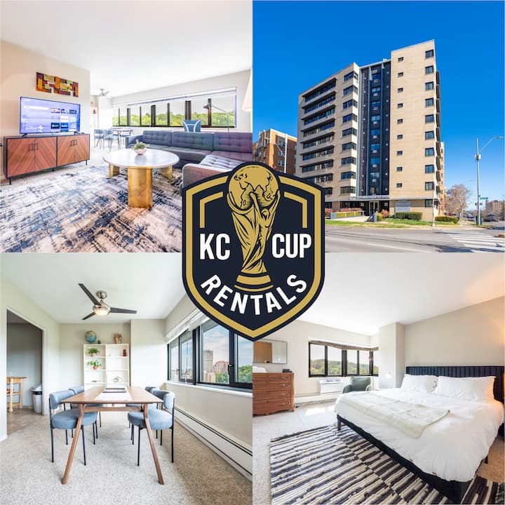 Plaza Penthouse: Parking, Gym, Views - Kansas City