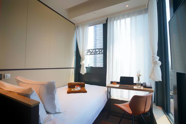 精品酒店-2分鐘步行由深水埗港鐵站b2出口 (大床) - Shenzhen