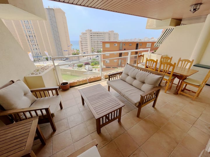 Beach 3br Pool Parking Sleeps 7 - Benalmádena