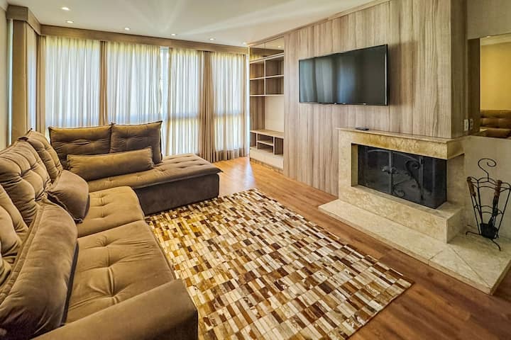 Apartamento Luxuoso No Centro De Gramado - Gramado