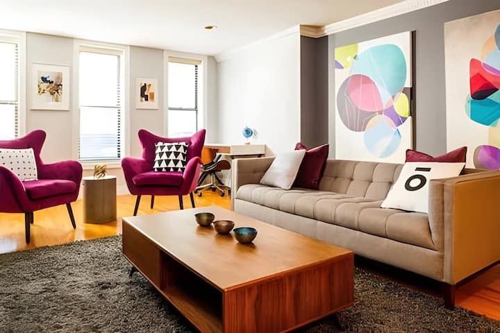 Private Upper East Side Townhome + Private Patio - Weehawken, NJ