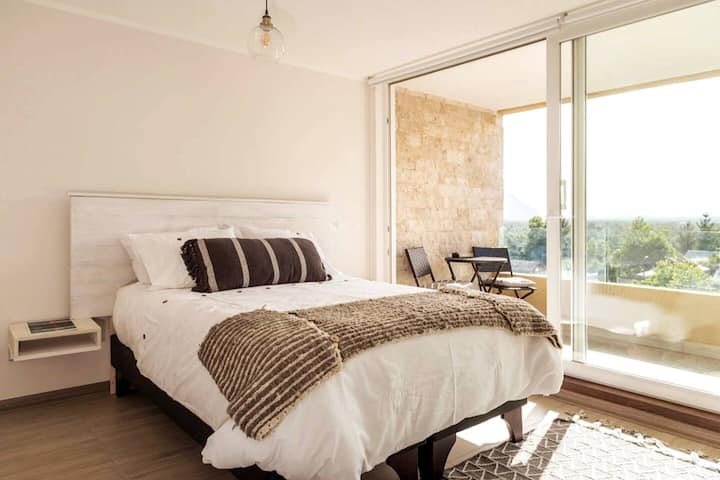 Piscina, Gym Y Sauna • Depto. Ideal Para Parejas - Pucón