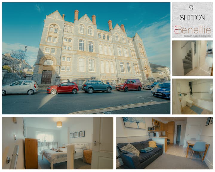 Super Duplex Central City Apt Free Private Parking - Plymouth