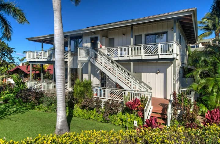Poipu Beach House: Ocean View, Lush Garden, Beach! - Hawaii