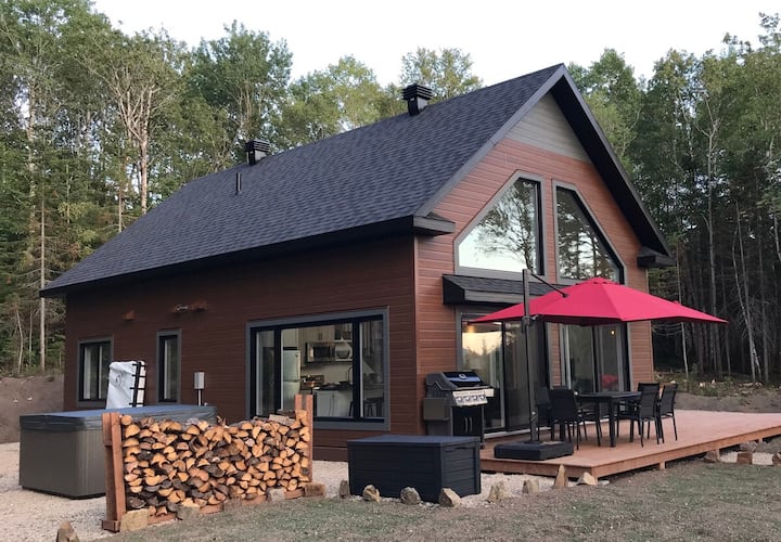 Petite Charlevoix 1: Spa, Foyer, Havre - Baie-Saint-Paul