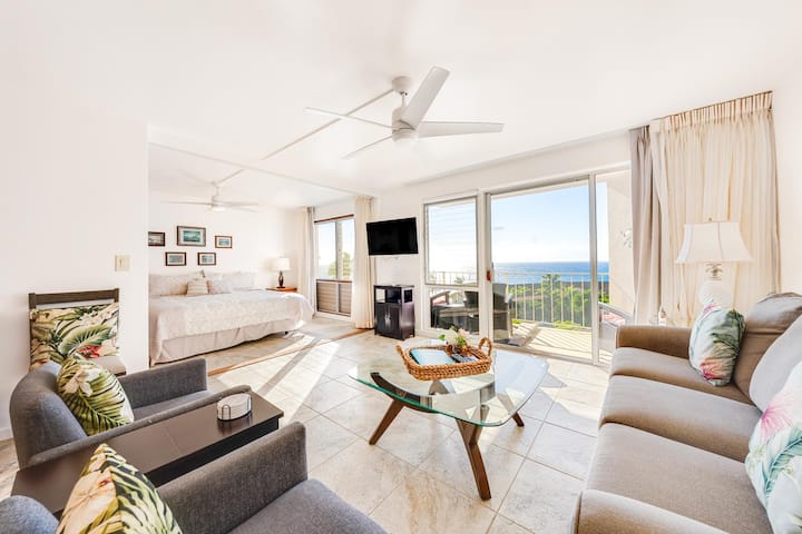 Direct Ocean View From Sunset Kahili 404 - Kauai, HI