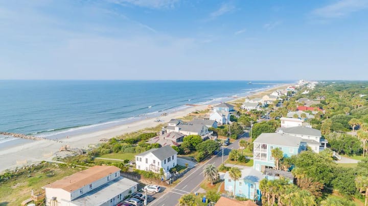 Folly Beach 2br Sleeps 4 - 100 Ft To Beach - Folly Beach, South Carolina