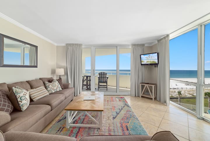 Perdido Sun 406-beautiful Gulf Front Unit - Perdido Key, FL