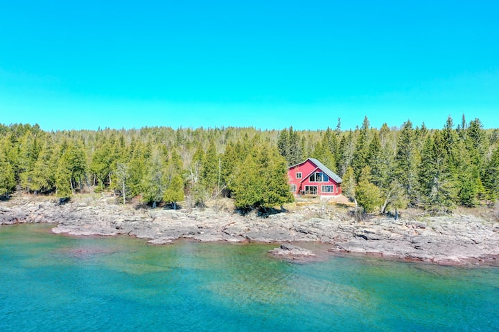 Cedar Shores Chalet On Lake Superior In Lutsen - Cascade River State Park, Lutsen