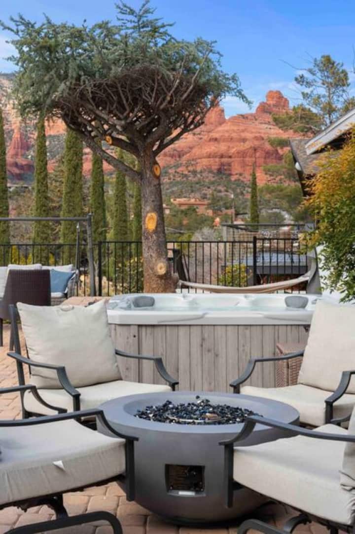 Best Views In Uptown Sedona Home W/ Private Hottub - Sedona, AZ