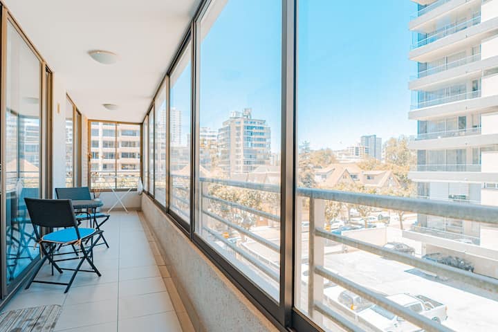 Hermoso Depto Cercano Al Casino De Viña - Viña del Mar
