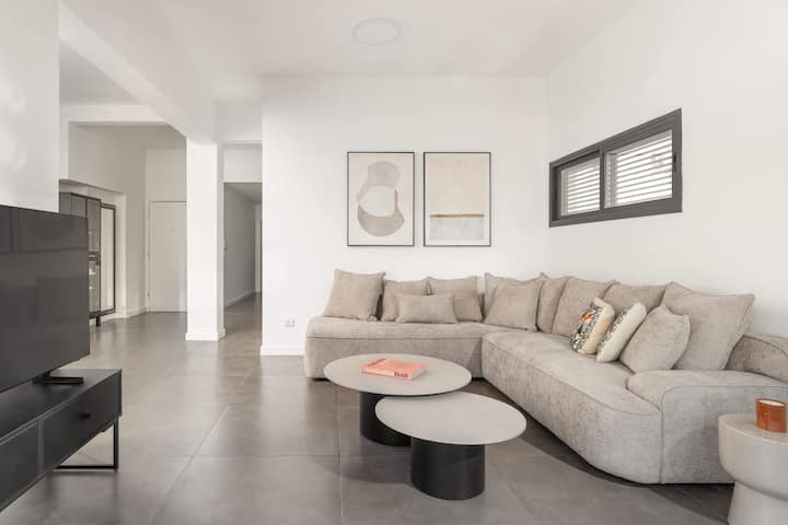 Calm And Spacious 3bdr Near Bograshov Beach - Tel Aviv