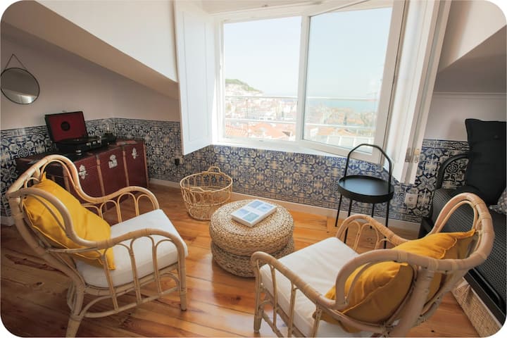 1ch Vue Sur Lisbonne - Mirrador - Alfama