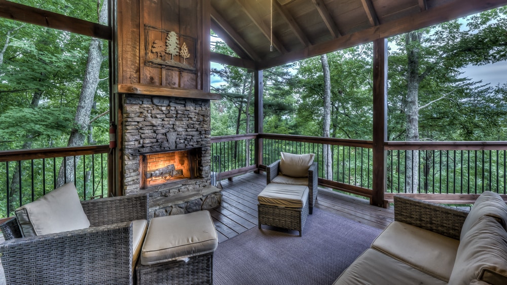 Cabana Candlestick — Vista para a montanha, lareira, banheira de ...