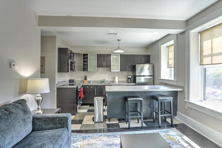Condominio Encantador Recientemente Renovado En El Histórico Edificio King James # 6 - Asheville, NC