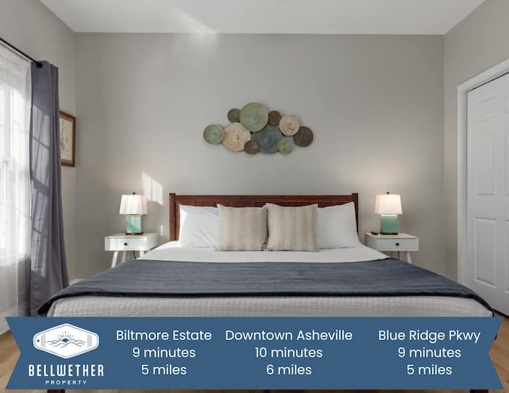 Stylish & Comfy Home Mins Downtown - Asheville, NC