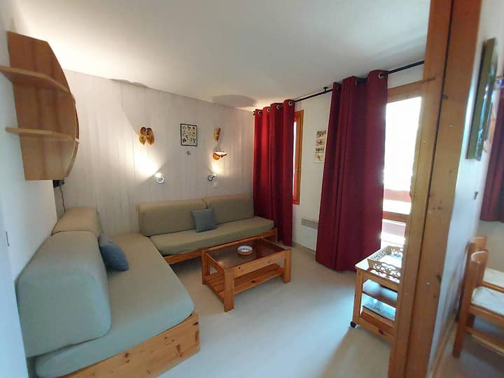 Duplex Agréable à Valmorel, Animaux Admis - Méribel