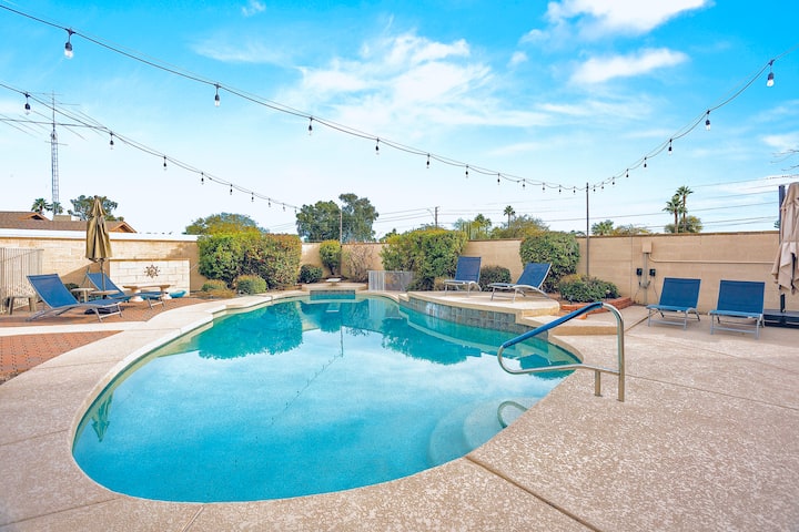 Lujosa Casa De Huéspedes De 1 Dormitorio Junto A La Piscina - Arizona