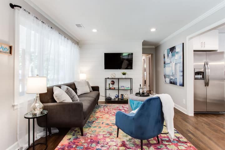 Family Home/ W King/ Pet Friendly/ Cls To Braves - Marietta, GA