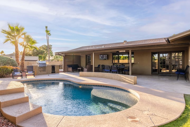 Family Home With Pool, Hot Tub & Bbq Near Kierland - Phoenix, AZ