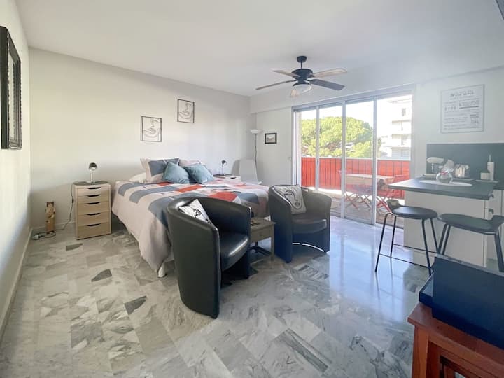 Cagnes Sur Mer - Grand Studio Proche Plage Et - Cagnes-sur-Mer