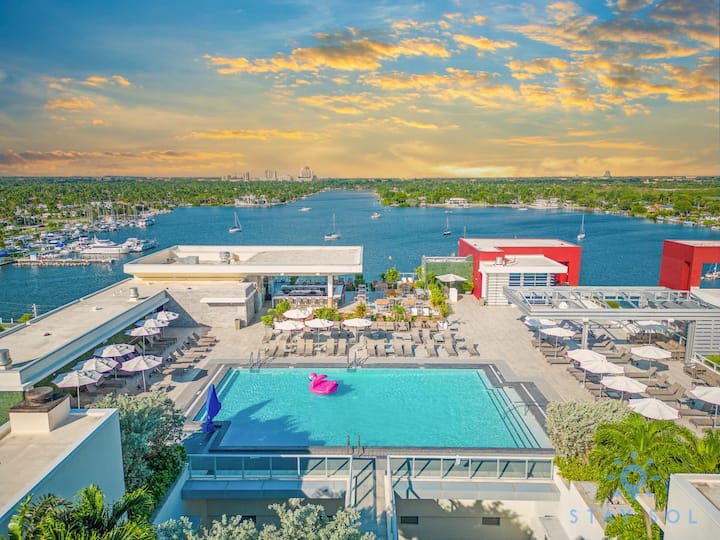 Rooftop Pool+ Hot Tub+ Gym+ Hollywood Beach - Hollywood