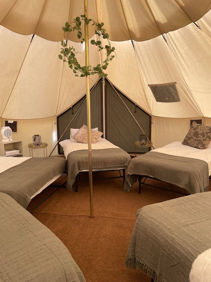 Haven 2bedroom Bell Tent By Bell Tent Villageparks - Leicestershire