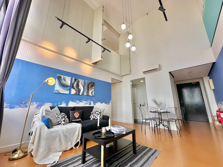 2-4pax Ocean Duplex Suite @The Hub, Pj - Petaling Jaya