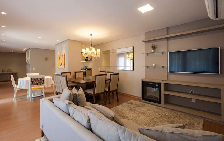 Cobertura 5d, 16pax, Junto à Aldeia Do Papai Noel - Gramado