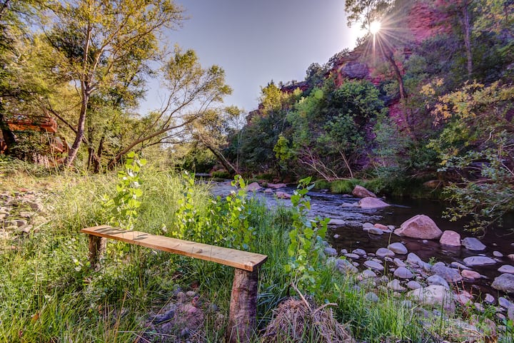 Luxury 3br Retreat By Creek In Uptown Sedona - Sedona, AZ