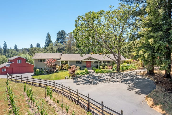 Fallen Tree Ranch - Wine Country, Pool, Hot Tub - Rohnert Park, CA