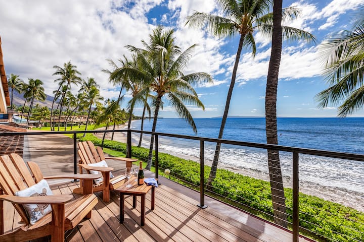 Spectacular Ocean Front Family Vacation Home 4 Bed - Lahaina, HI