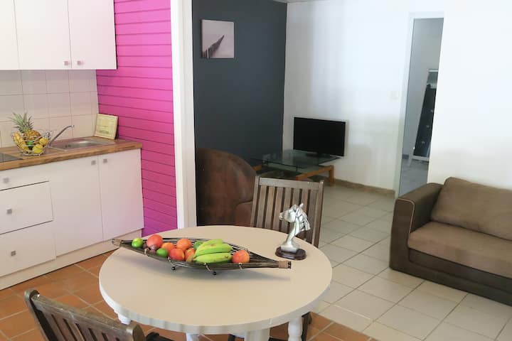 Ranch Black Horse Bungalow Vue Jardin Familiale - Martinique