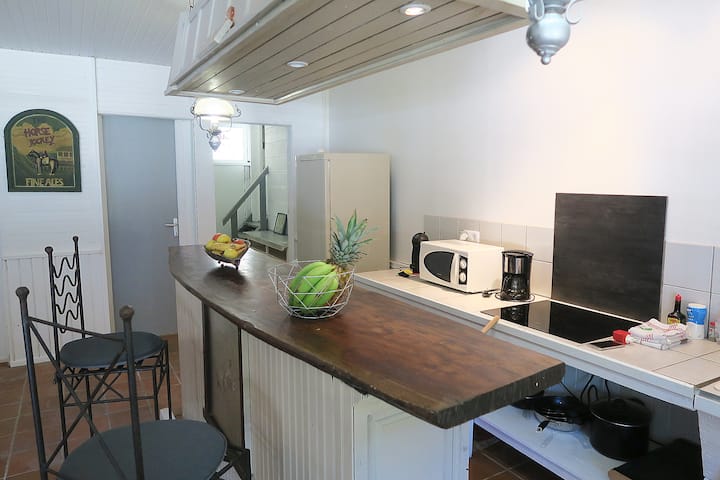Bungalow-familiare-bagno Privato-vista Giardino - Martinica