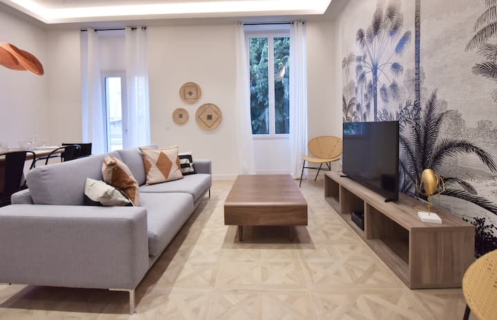 4p Moderne En Centre-ville 5min Palais Plages - Cannes