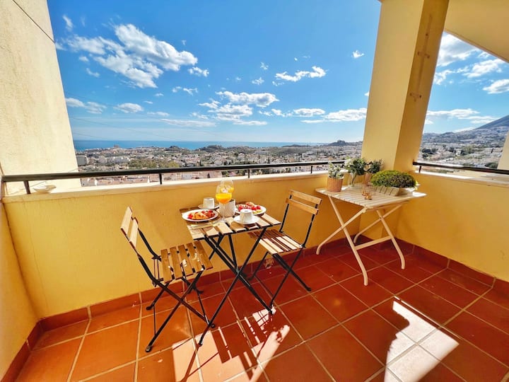 Bel Appartement Pour 5 Avec Vue à 180 Degrés Sur L - Alhaurín de la Torre