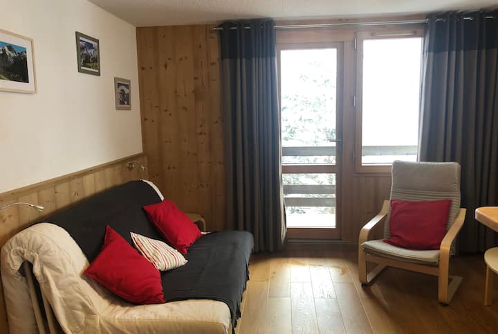 Appartement Lumineux, Grand Balcon Face à La Meije - La Grave