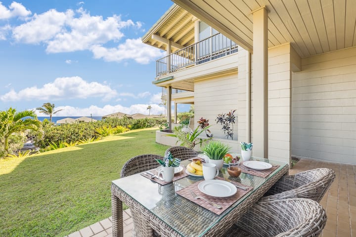 Kbv 33g2 Renovated 1bd Oceanfront Villa W Pool Ac - カパルア, HI