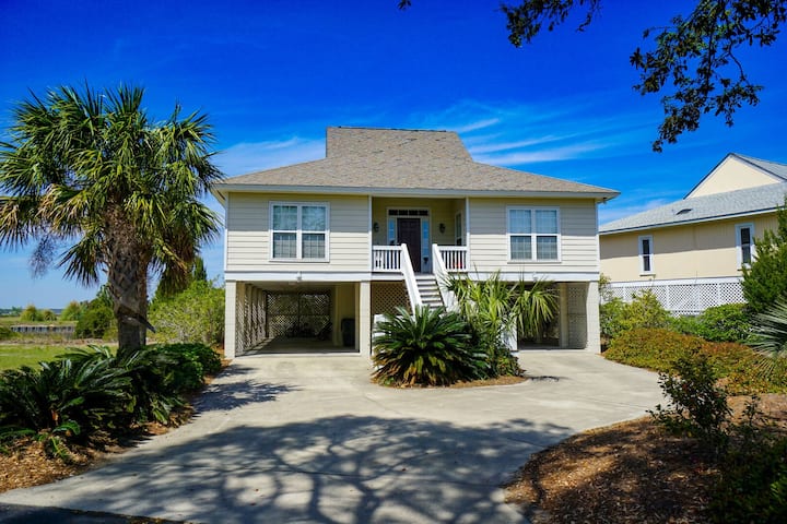 Paradise On Nautical Watch - Pool Just Steps Away - Hunting Island State Park, St Helena Island