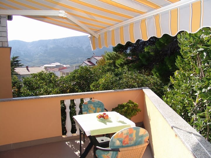 Apartment In Baška With Terrace, Air Condition, Wifi (4863-3) - Baška
