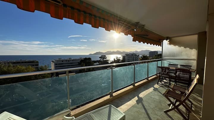 App Dans Résidence Avec Piscine Et Vue Mer- Cannes - Cannes