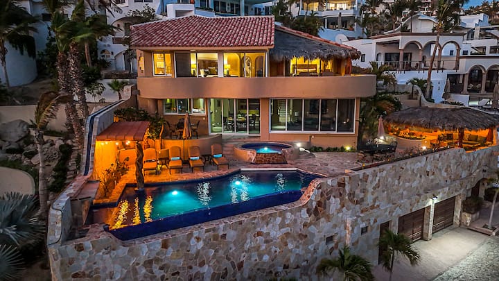 Pedregal Luxury 4br Villa @ Steps To The Beach! - 카보산루카스