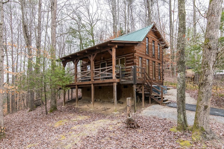 Hot Tub - Hillside Loft - Red River Gorge, Ky - Kentucky