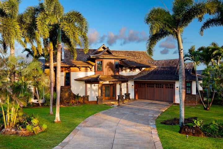 Hale Lani - Custom Built Ocean View Home On Golf Course With A/c - Kauai, HI