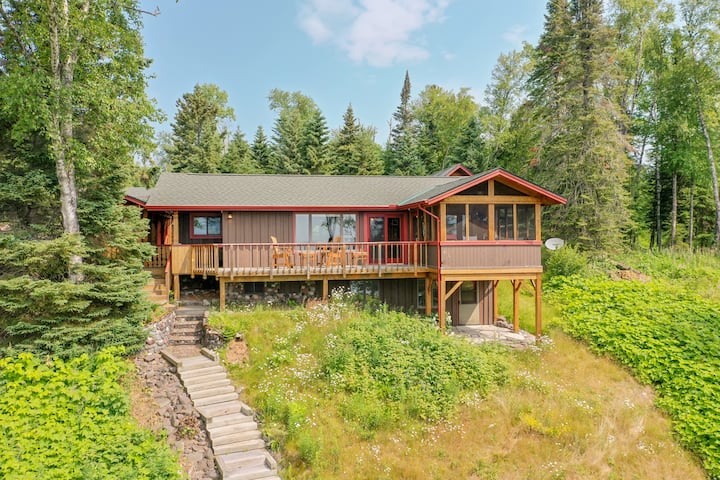 Four Sisters House On Lake Superior`s North Shore - Cascade River State Park, Lutsen