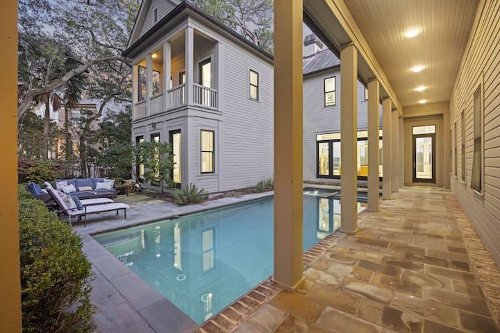 5br Secluded Oasis With Marsh Views, Pool & Dock - Kiawah Island, SC