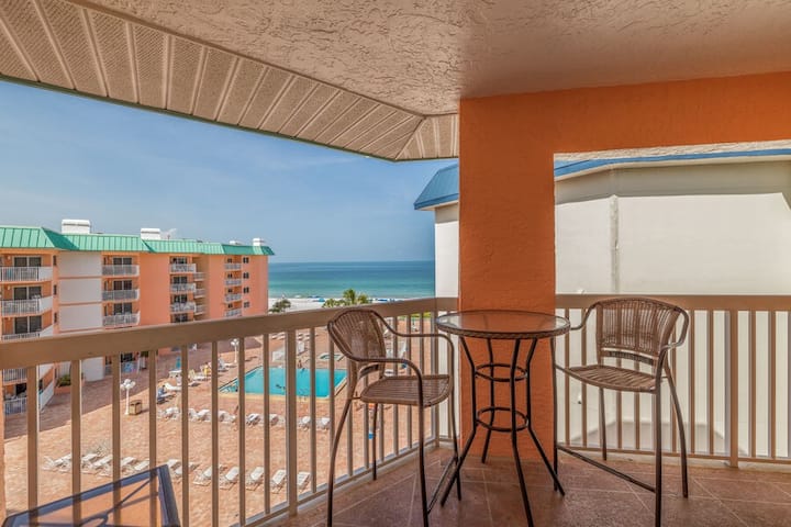 Beach Cottage 2506 -Gulf View, 3 Balconies - Indian Rocks Beach, FL